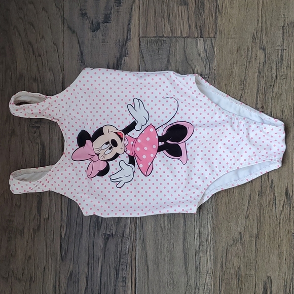 Disney | Swim | Toddler Girls Piece Minnie Mouse Swimsuit | Poshmark